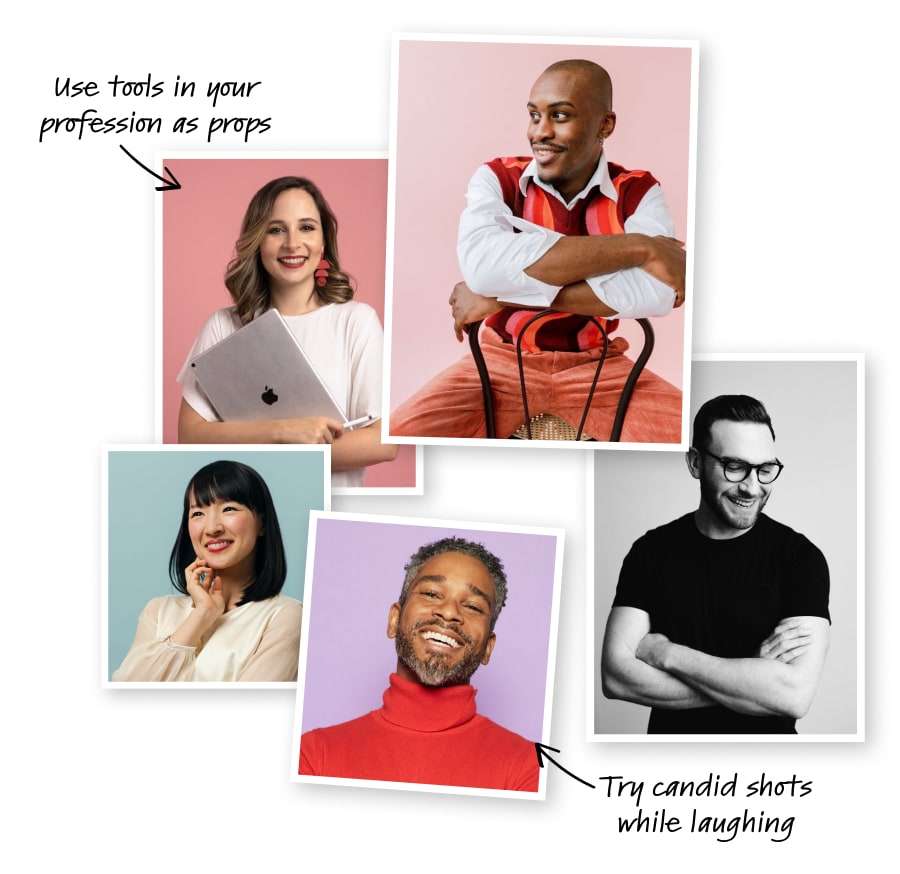 Guide to Creative Headshot Photography, Examples, & Tips